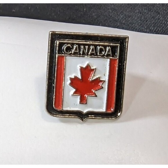 Accessories | Vintage Canada Canadian Flag Metal Lapel Pin Hat Pin Red ...